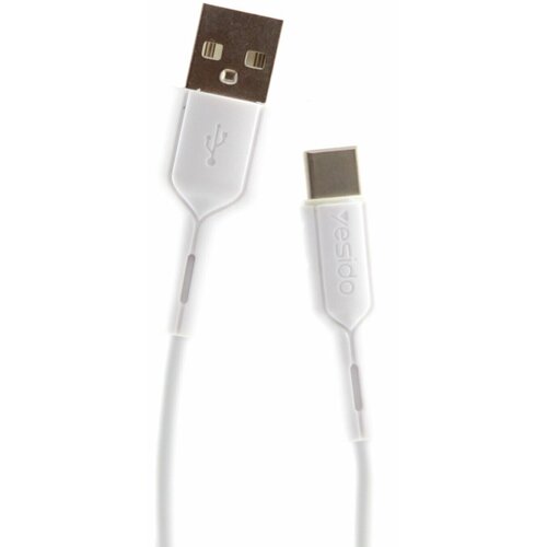 USB Кабель Type-C Yesido CA42, 2A, Белый, 1 м.
