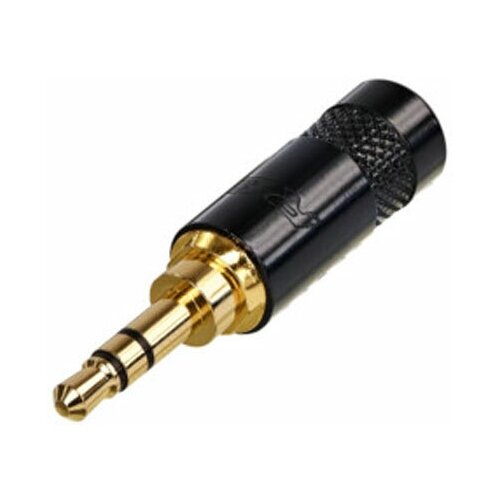 Neutrik Rean NYS231BG кабельный разъем Jack 3.5мм TRS (стерео) штекер металический корпус для кабеля 4мм