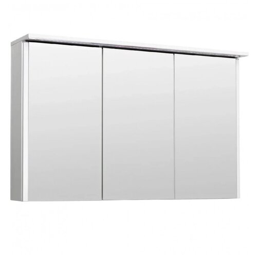 Зеркальный шкаф Runo Лира 105х70 белый (00-00000254)