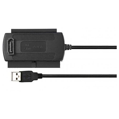 Переходник/адаптер KS-is USB - SATA (KS-461), 0.17 м, черный