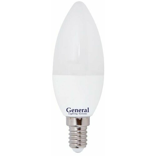 Лампа светодиодная General GLDEN CF 8Вт E14 6500К 3 шт