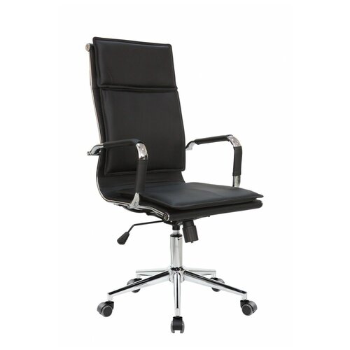 Компьютерное кресло Riva 6003-1 S для руководителя, обивка: искусственная кожа, цвет: черный