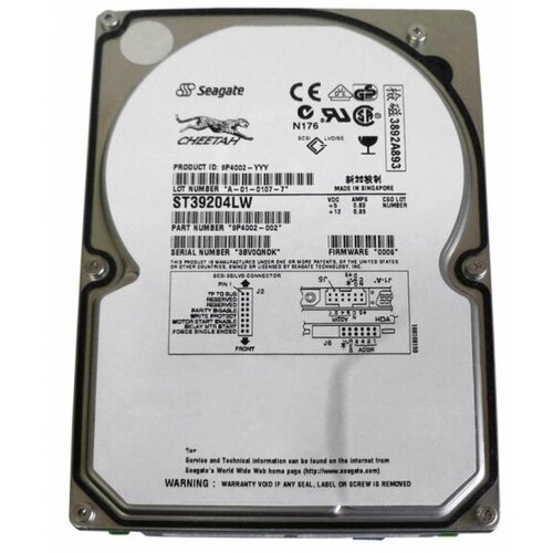 Жесткий диск Seagate ST39204LW 9,2Gb 10000 U160SCSI 3.5" HDD