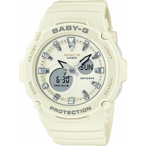 Наручные часы CASIO Baby-G, белый, серый