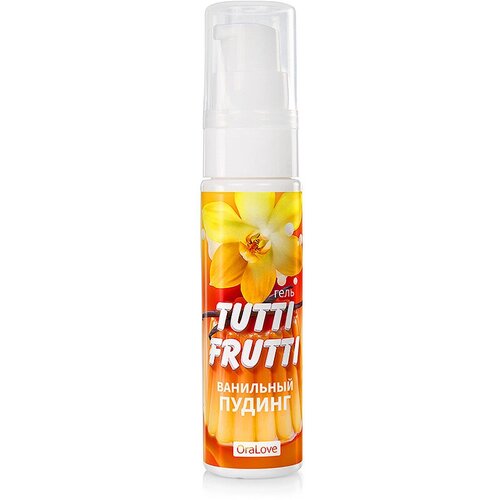 Интимный гель TUTTI-FRUTTI, Ванильный пудинг, 30 г