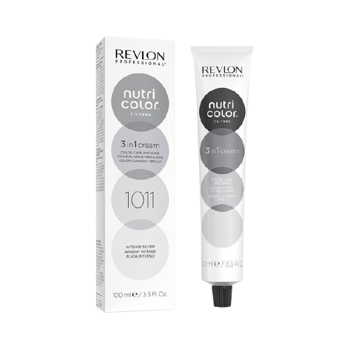 Revlon Professional Краситель прямого действия Nutri Color Filters 3 In 1 Cream, 1011 intense silver, 100 мл, 122 г