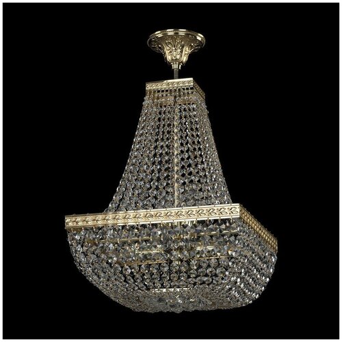 Люстра Bohemia Ivele Crystal 1928 19282/H2/35IV G, E14, 240 Вт, кол-во ламп: 6 шт., цвет: золотой