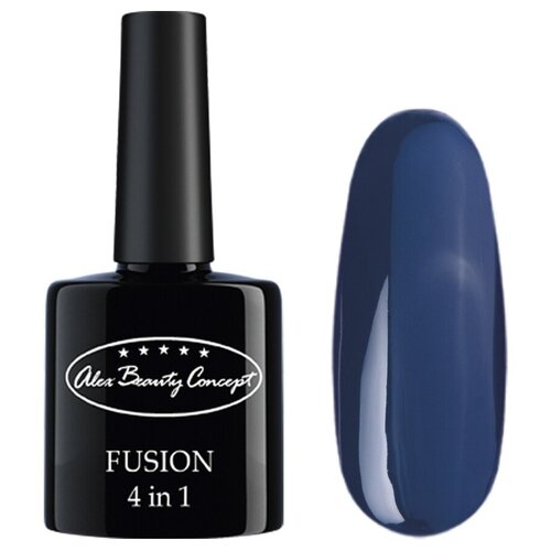 Alex Beauty Concept Гель-лак Fusion 4 in 1 Gel, 7.5 мл, темно-синий
