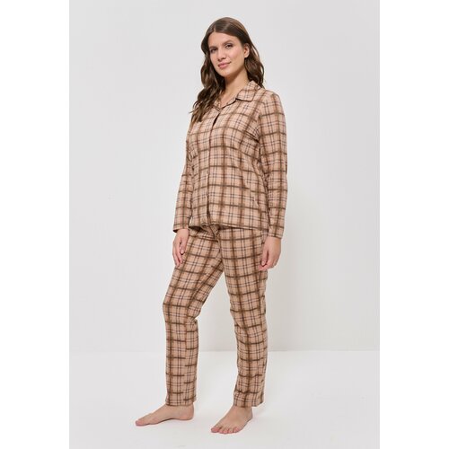 Пижама  CLEO, размер 48, коричневый