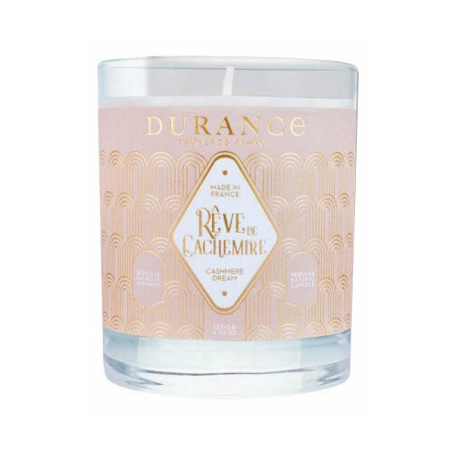 Durance Ароматическая свеча Perfumed Natural Candle Cashmere Dream (облака кашемира) Свеча 180г