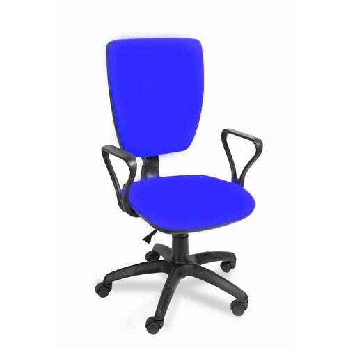 Компьютерное офисное кресло Мирэй Групп нота самба синхро, Ткань, Синее