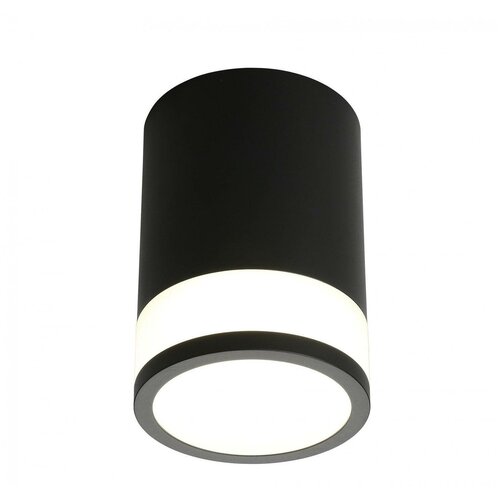 Потолочный светильник Omnilux Orolli OML-101519-12, 12 Вт, кол-во ламп: 1 шт., цвет: черный