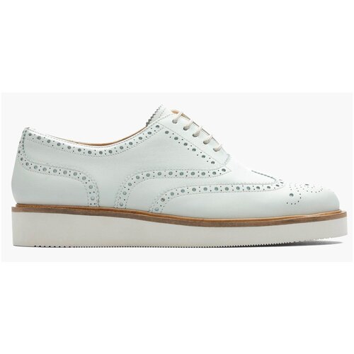Полуботинки  броги  Clarks, размер 37.5EU (4.5UK), белый