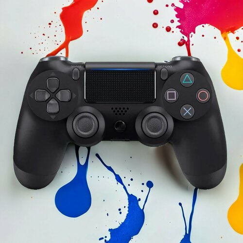 Беспроводной Bluetooth геймпад для PlayStation 4. Джойстик совместимый с PS4, PC и Mac, устройства Apple, устройства Android