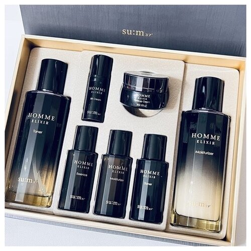 SU: M37 мужской набор для омоложения Homme Elixir 2pcs Set