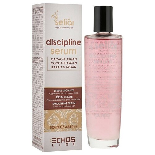 ECHOS LINE Разглаживающая сыворотка для придания блеска волос / Seliar Discipline Serum, 100мл