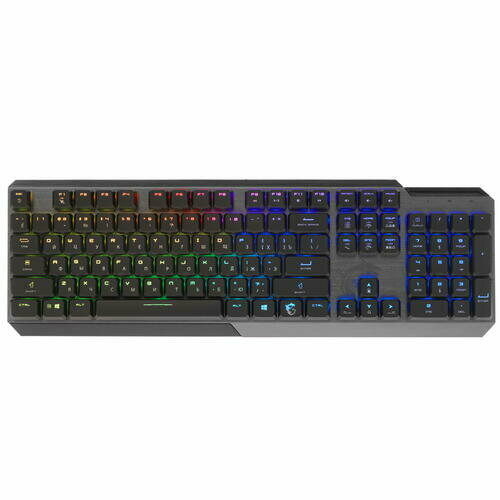 Клавиатура MSI Vigor GK50 Low Profile Kailh, черный, 1 шт.