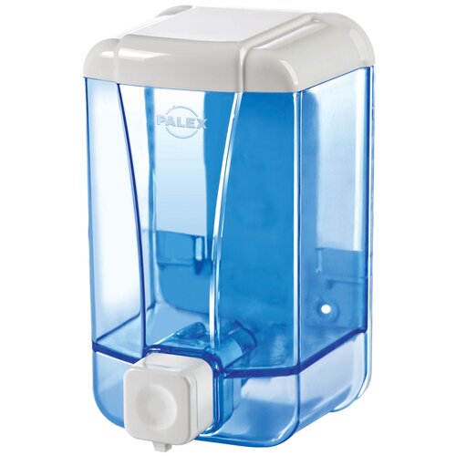 Дозатор  для жидкого мыла Palex 3430, прозрачный синий