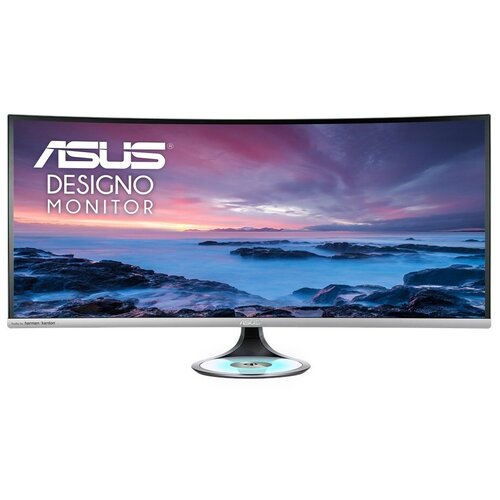 37.5" Монитор ASUS MX38VC, 3840x1600, 75 Гц, IPS, серебристый/черный