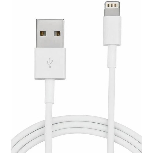 Кабель для Apple USB-Lightning, 1 м, белый