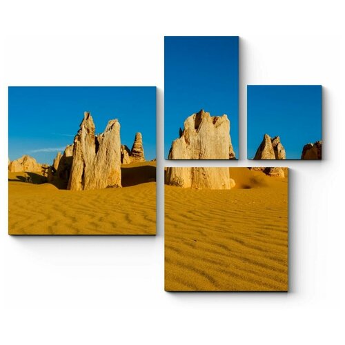 Модульная картина Пустыня остроконечных скал 92x77