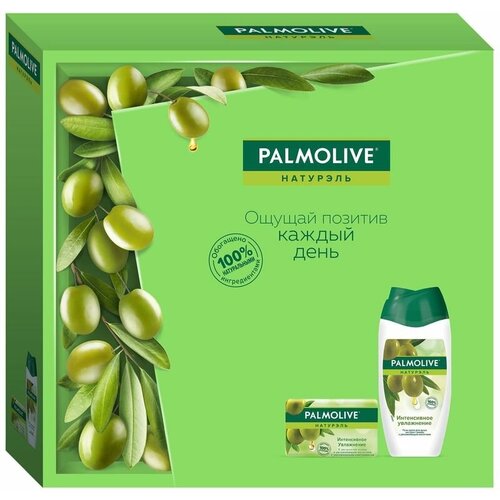 Подарочный набор Palmolive Интенсивное увлажнение гель д/д 250мл+мыло 90гр