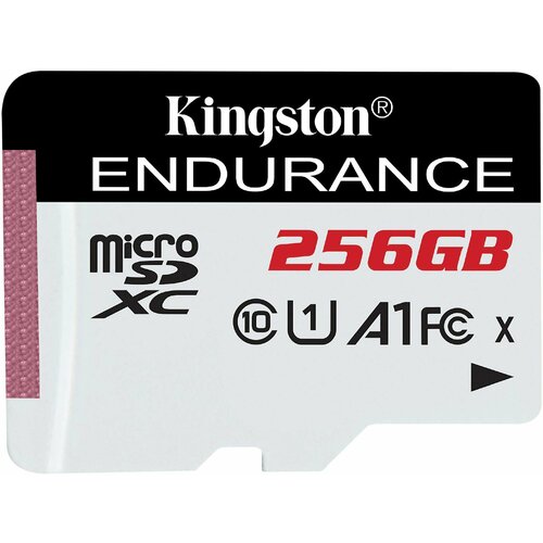 Карта памяти microSDXC 256ГБ Class10 Kingston High Endurance UHS-I U1 (sdce/256gb)