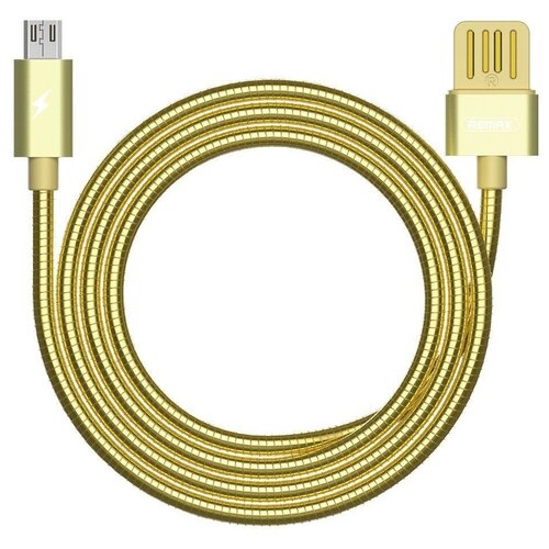 Кабель Remax Tinned Copper USB - microUSB (RC-080m), золото