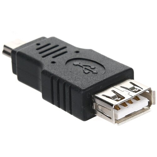 Переходник/адаптер VCOM USB - miniUSB (CA411), 0.5 м, черный