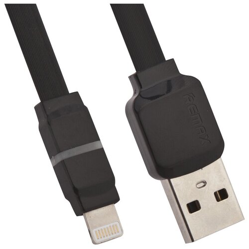 Кабель Remax Breathe USB - Apple Lightning (RC-029i), 1 м, 1 шт., черный