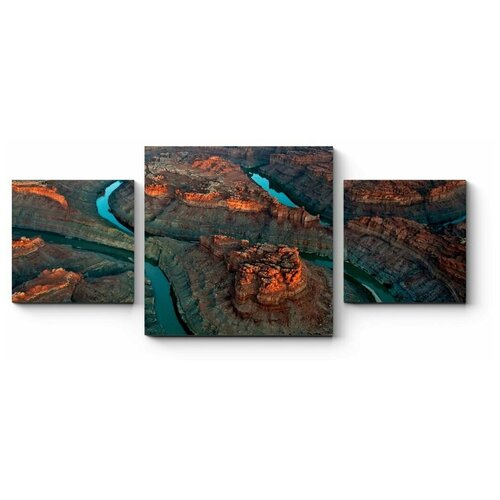 Модульная картина Национальный парк Каньонлендс80x34