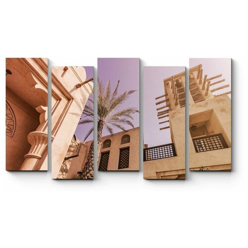 Модульная картина Солнечный Дубай 180x104