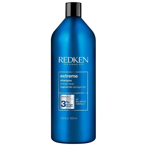 Redken Extreme Shampoo - Восстанавливающий шампунь для ослабленных и поврежденных волос 1000 мл