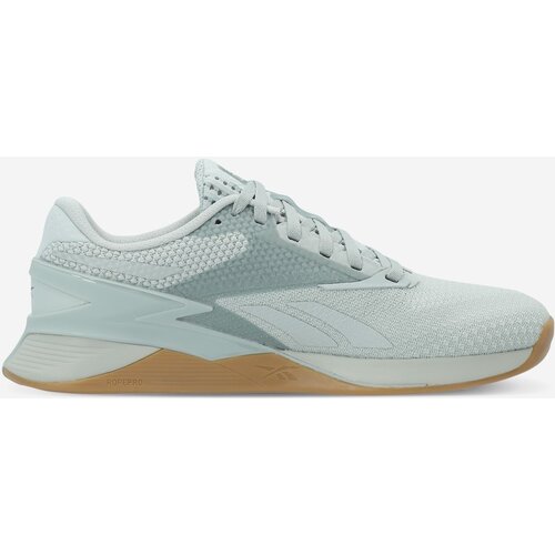 Кроссовки Reebok Nano X3, полнота 9, размер 8 US, зеленый, хаки