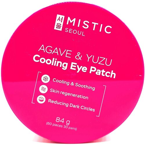 Патчи для глаз гидрогелевые Mistic Agave & Yuzu Cooling Eye Patch с экстрактами агавы и юдзу 60 шт