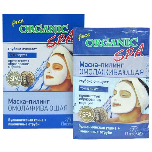 Floresan маска-пилинг Organic SPA омоложивающая, 150 мл
