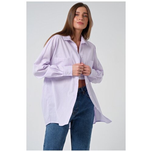 Рубашка  FLY, размер 40-42, фиолетовый