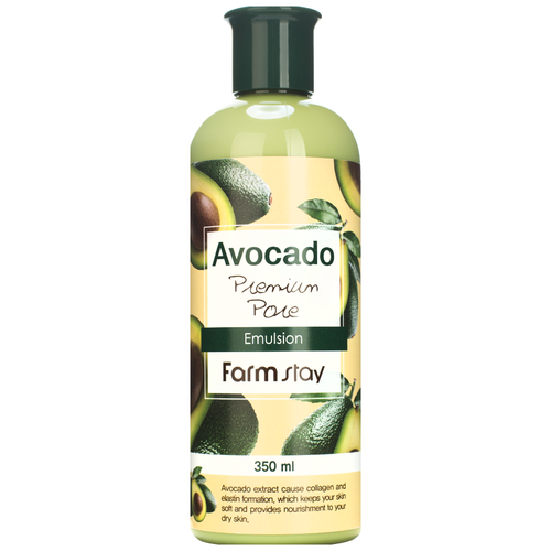 Farmstay Avocado Premium Pore Emulsion Эмульсия для лица с экстрактом авокадо, 350 мл