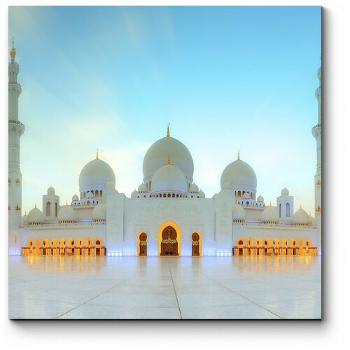 Модульная картина Мечеть Шейха Зайда, Абу-Даби 90x90