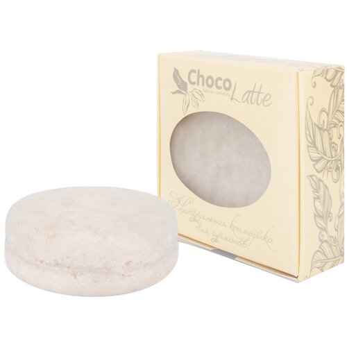 ChocoLatte твердый шампунь Ши&Ко для сухих, жестких, склонных к ломкости волос, 60 г, 60 мл