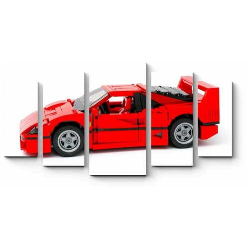 Модульная картина Лего Ferrari F40160x88