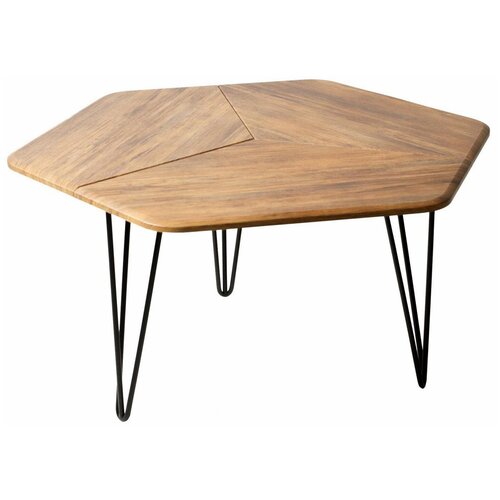Столик журнальный Калифорния мебель Олдем, ДхШ: 90 х 80 см, толщина столешницы: 1.6 см, дуб американский