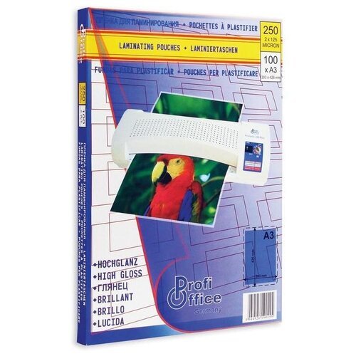 Пакетная пленка для ламинирования ProfiOffice А3 1001-019015 125 мкм 100 шт.