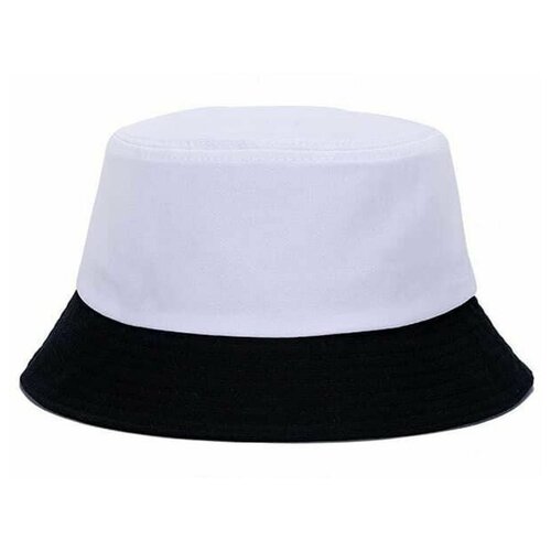 Панама Street caps, размер 55/58, белый, черный
