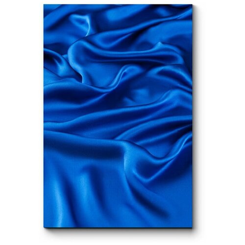 Модульная картина Синий шелк 100x150