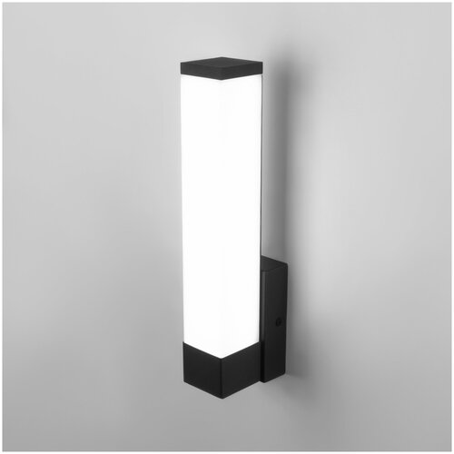 Влагозащищенный настенный светодиодный светильник Elektrostandard Jimy LED MRL LED 1110, цвет чёрный, 6 Вт, IP44