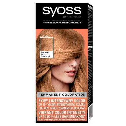 SYOSS Краска для волос SYOSS Color 9-67 Coral Gold