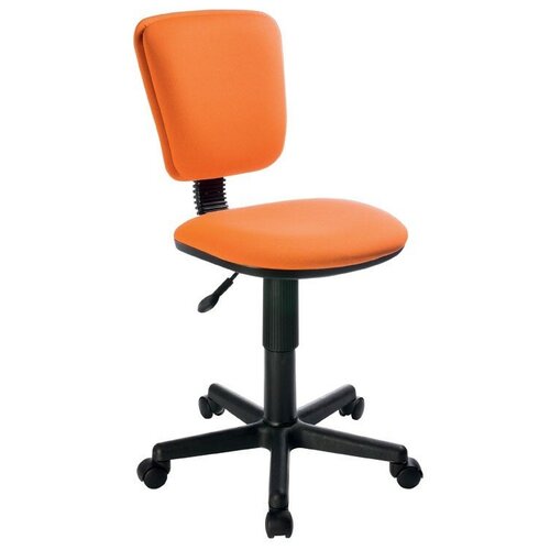 Компьютерное кресло Бюрократ CH-204NX детское, обивка: текстиль, цвет: оранжевый 26-29-1