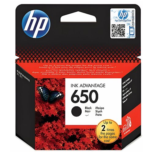 Картридж струйный HP 650 CZ101AE/CZ101AK черный для HP DJ IA 2515