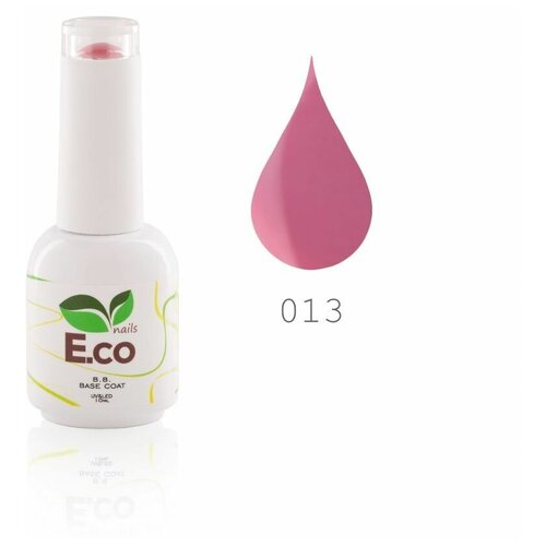 E.co nails Базовое покрытие BB-base Gel, 013, 10 мл